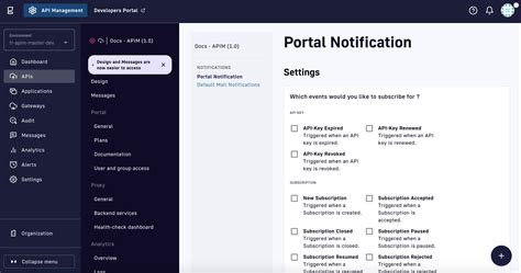 configuring notifications and alerts for your apis gravitee documentation