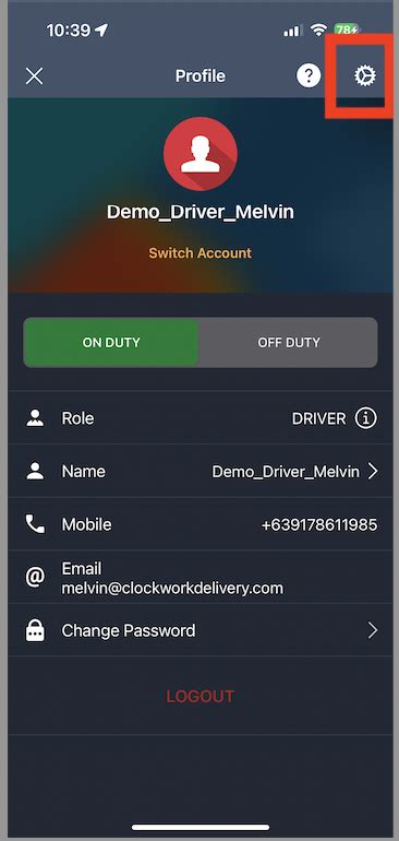 How To Check Mobile App Version Clockwork Logistics Systems