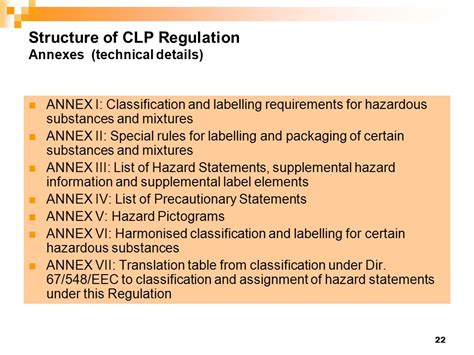 Ppt Introduction To Clp Classification Labelling And 48 Off