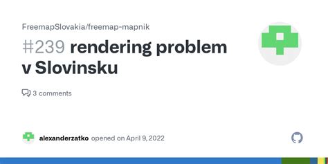 Rendering Problem V Slovinsku · Issue 239 · Freemapslovakiafreemap