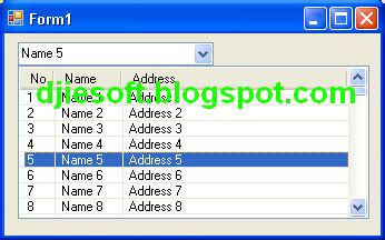 Cara Membuat ComboBox Dropdown Listview Datagridview VBNET Belajar Vb Net