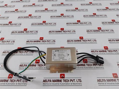 Te Corcom F4332d Emi Power Line Filter Aeliya Marine