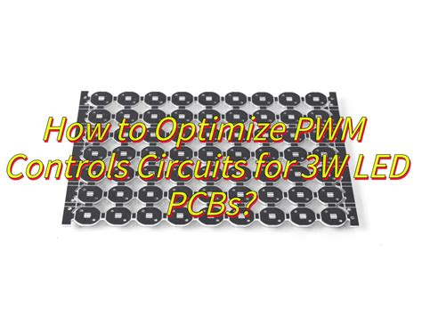 3w led pcb 3 watt led light pcb board manufacturer pcb and mcpcb best