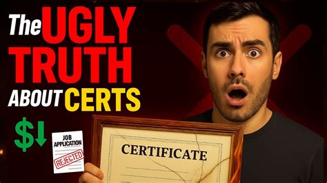 The Ugly Truth About Cybersecurity Certifications Youtube