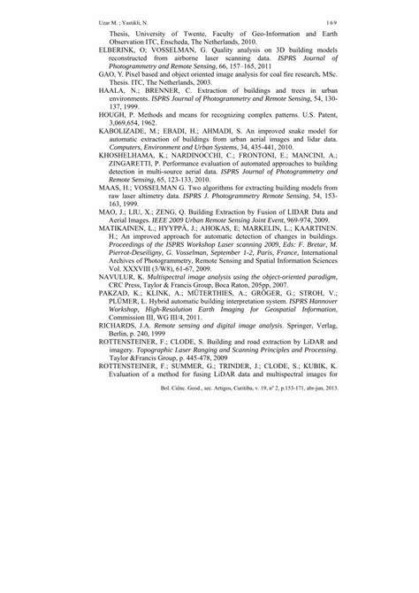 Pdf Automatic Building Extraction Using Lidar And · Automatic