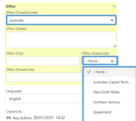 Understanding Address Fields
