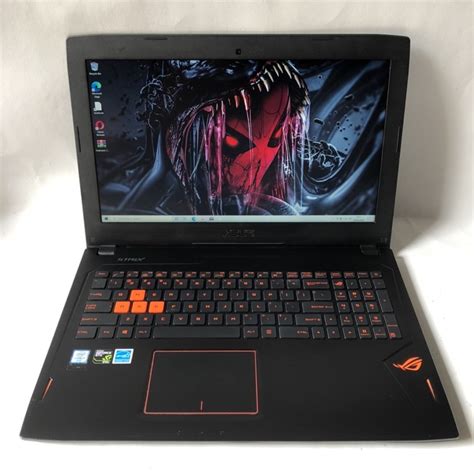 Jual Laptop Gaming Asus Rog Strix Gl V Nvidia Gtx Gb Ram Gb Shopee Indonesia