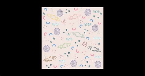 Minimal Astronomy Pattern Space Sticker Teepublic