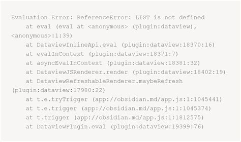 Activating Dataview Plugin No Results Help Obsidian Forum