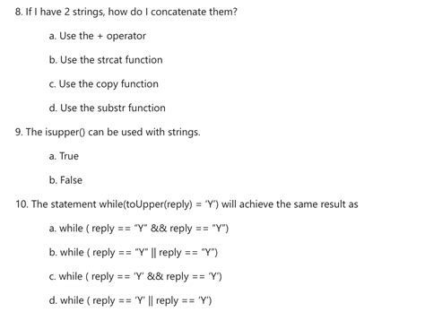 Solved If I Had An Array Declared As String Names Chegg