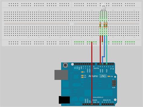 ARDUINO By Myself RGB LED Fading Mood Lights