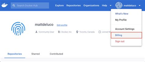 Allow Removing Credit Card Info Issue Docker Hub Feedback GitHub