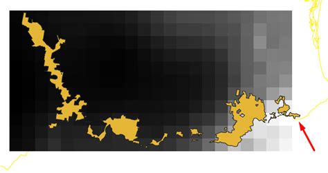 Raster Clipping Extent Using Qgis Is Not Matching Shape Only Small Sections Geographic