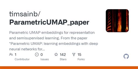 github timsainb parametricumap paper parametric umap embeddings for