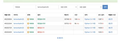 [백준] 10026번 적록색약
