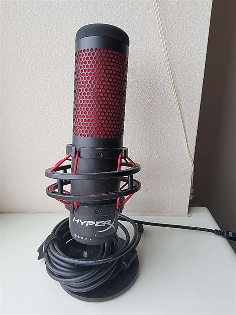 Hyperx Quadcast Usb Condenser Microphone W Cable Reverb