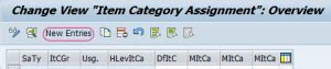 How To Assign Item Categories In SAP