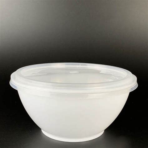 Microwaveable Round Container With Lid Disposable Takeaway Containers