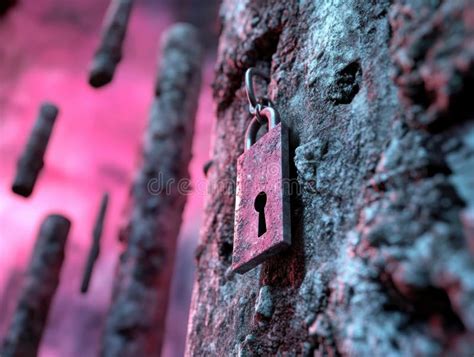 Explore The Realm Of Encryption And Cybersecurity With This Conceptual Image Featuring Glowing