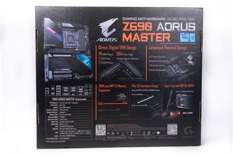 Gigabyte Z690 AORUS Master Review - Packaging & Contents | TechPowerUp