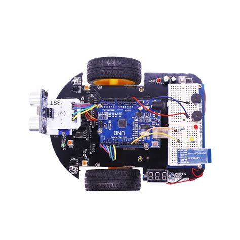 Yahboom WD Multi Functional Smartduino Starter Kit Smart Robot In For Uno R Compatible