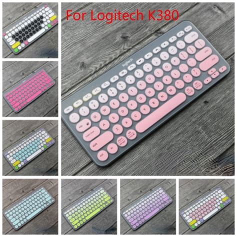 Capa Protetora De Silicone Ultra Fina Para Teclado Logitech K380 Shopee Brasil