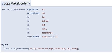 Opencv之为图像添加边界 Core 博客园