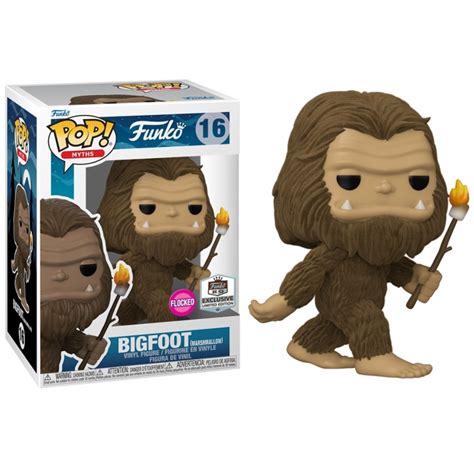 Funko Pop Myths Funko Bigfoot 16 Exclusivo Flocked Original Moça do