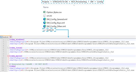 Security How To Start With Secure Manager Default Configuration On Stm32h5 Stm32mcu