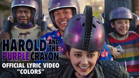 Harold And The Purple Crayon Colors Lyric Video Youtube