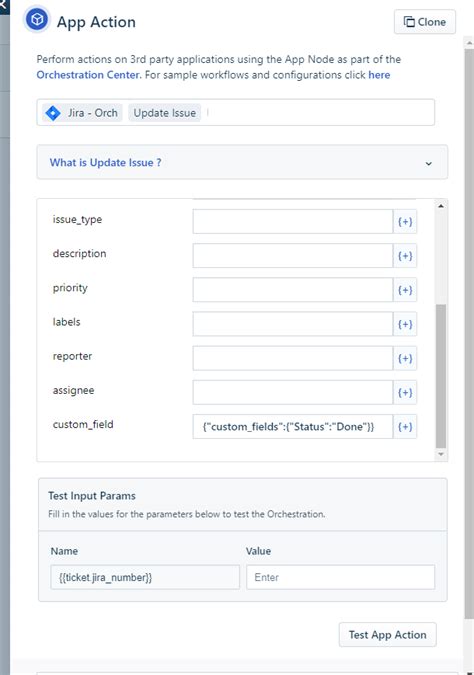 jira orchestration automating closure of jira issue from freshservice