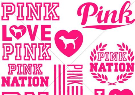 Love Pink Svg Bundle Cut Files For Cricut Rnosa Ltd 8svg