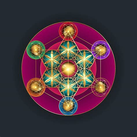 Metatron Cube Vector Cube Metatron 3d Bfjlpt