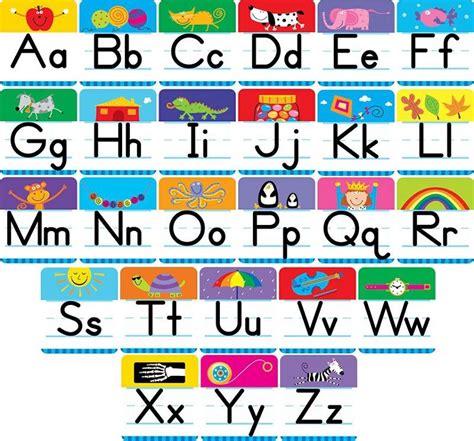 Printable Traceable Alphabet Chart For Upper And Lower Case