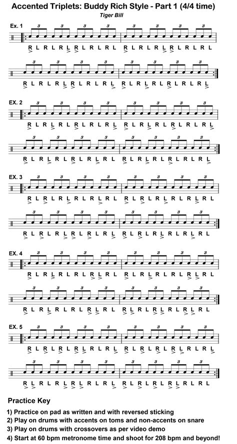 How To Practice Triplets On Drums At Ada Tawney Blog