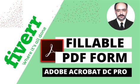 Create Fillable Pdf Form Using Adobe Acrobat By Farhanlaghar Fiverr