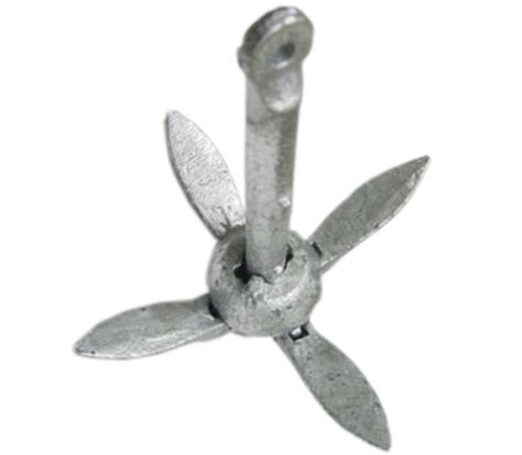 Galvanised Folding Grapnel Anchor Ap Lifting Gear