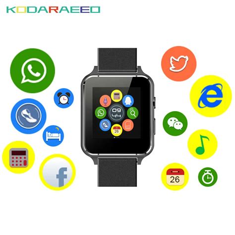 X Bluetooth Smart Watches Smartwatch For Android Phone Clock Support Facebook Whatsapp SD SIM
