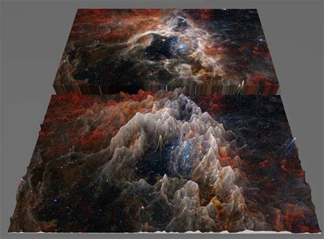 Low Res Tarantula Nebula Deep Sky Object 3d Software Analysis Free 3d Model 3d Printable Cgtrader