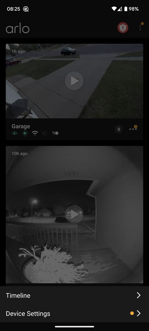 Orange Notification Attention Dot Arlo Community