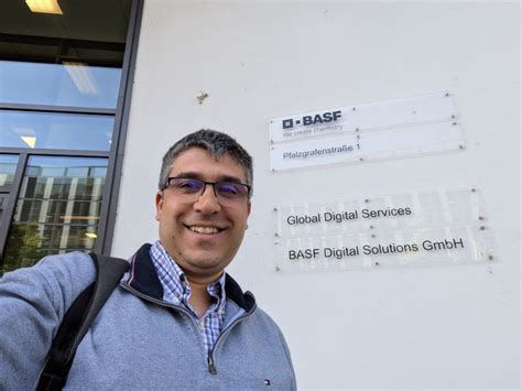 Weeks Ago I Was Visiting The Basf Headquarters In Ludwigshafen Germany For Several Randd