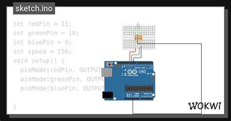 Ledrgbcontroller Wokwi Esp32 Stm32 Arduino Simulator