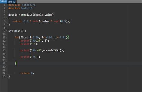 Solved Using This C Code How Do I Print It Out In Columns Chegg