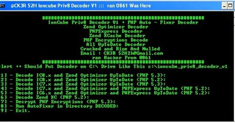Ioncube Decoder Ioncube Priv8 Decoder V1