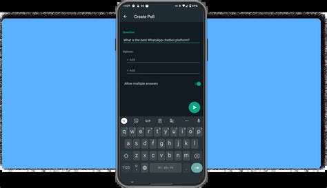 How To Do Polls In WhatsApp Step By Step Guide Chatfuel Blog