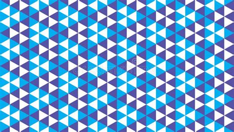 Geometric Seamless Pattern Design Template Abstract Polygonal Triangles Ornament Triangular