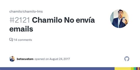 chamilo no envía emails · issue 2121 · chamilo chamilo lms · github