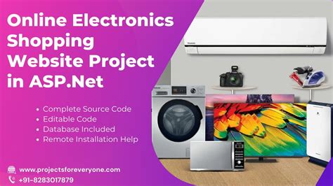 online electronics shopping website project asp with c and sql server youtube
