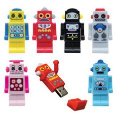 USB флешка «Робот-бобот» | Прикольные флешки | купить в Подарки.ру