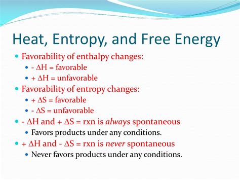 PPT Entropy And Free Energy PowerPoint Presentation Free Download ID 3943123